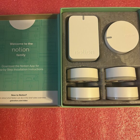 Notion | Other | Notion All In One Smart Home Monitoring System 5 ...